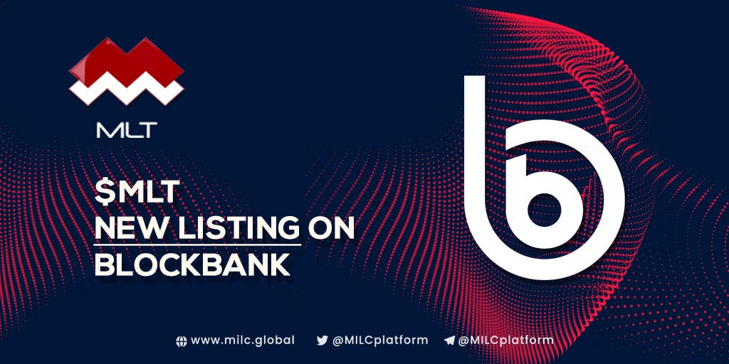 Media Licensing Token ($MLT) to be Listed on Blockbank | by MILC (Media ...