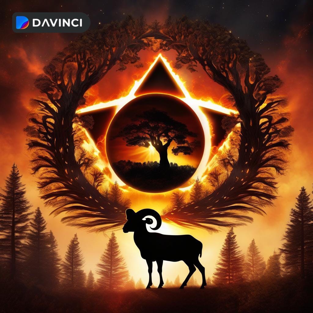 The Aries Solar Eclipse: A Cosmic Call for Bold Beginnings | by ...