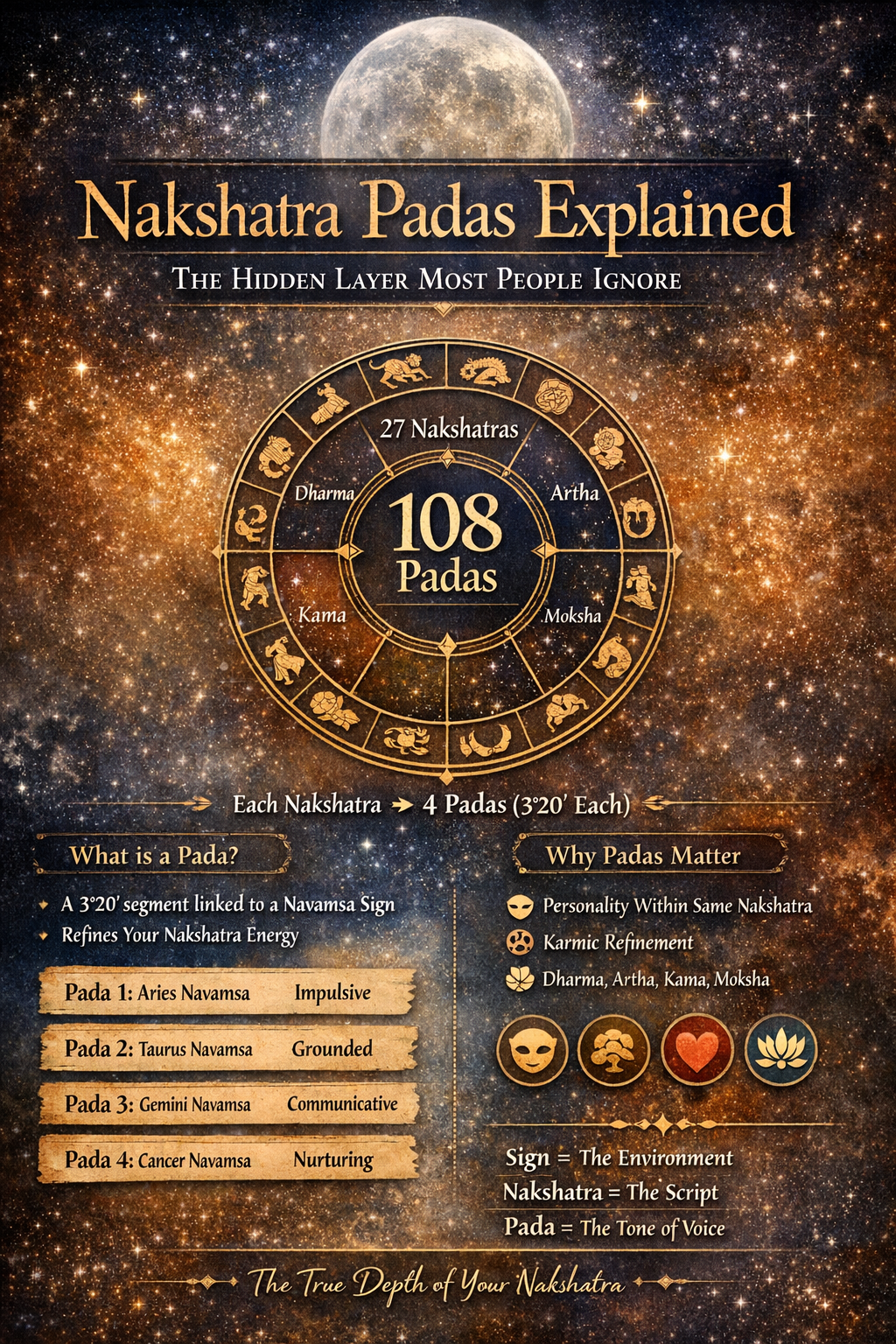 Nakshatra Padas explained: The hidden layer most people ignore. | by ...