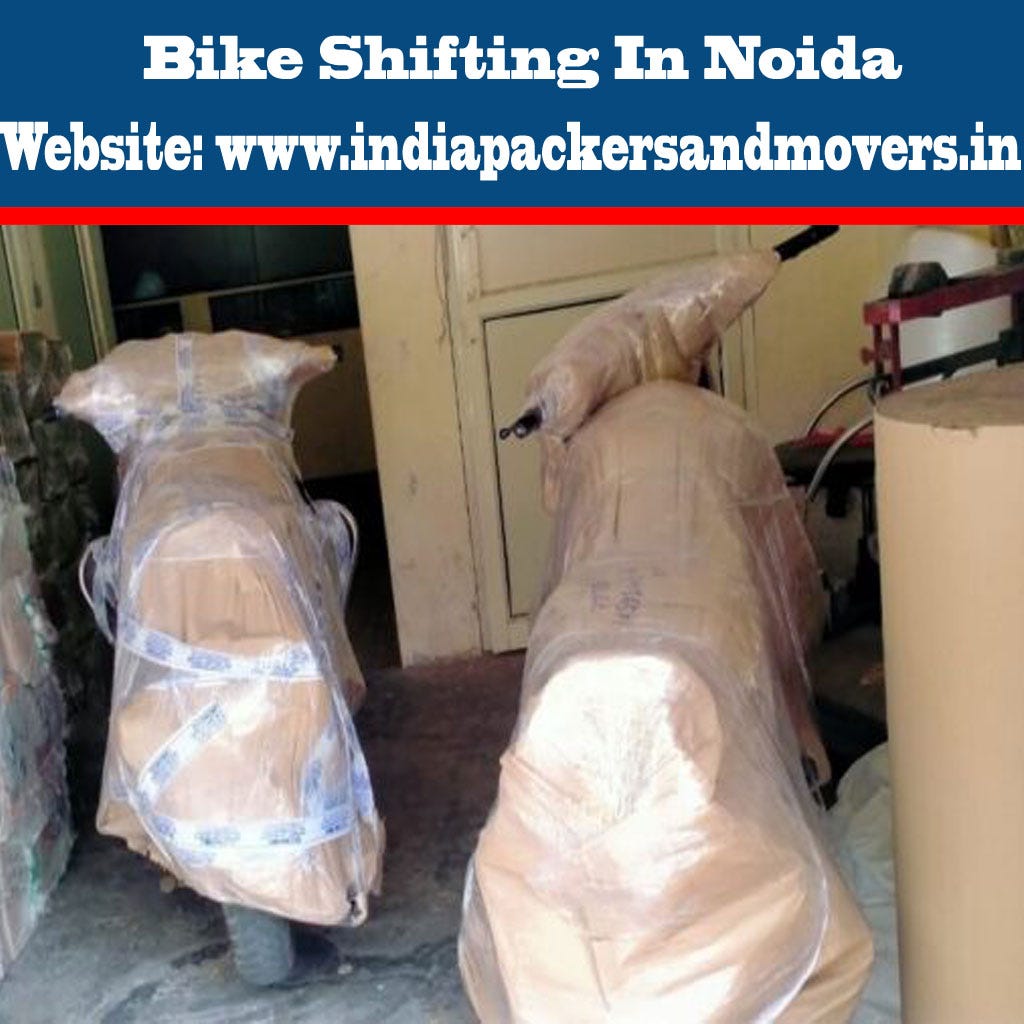 Bike Shifting In Noida - Indiapackersandmovers - Medium