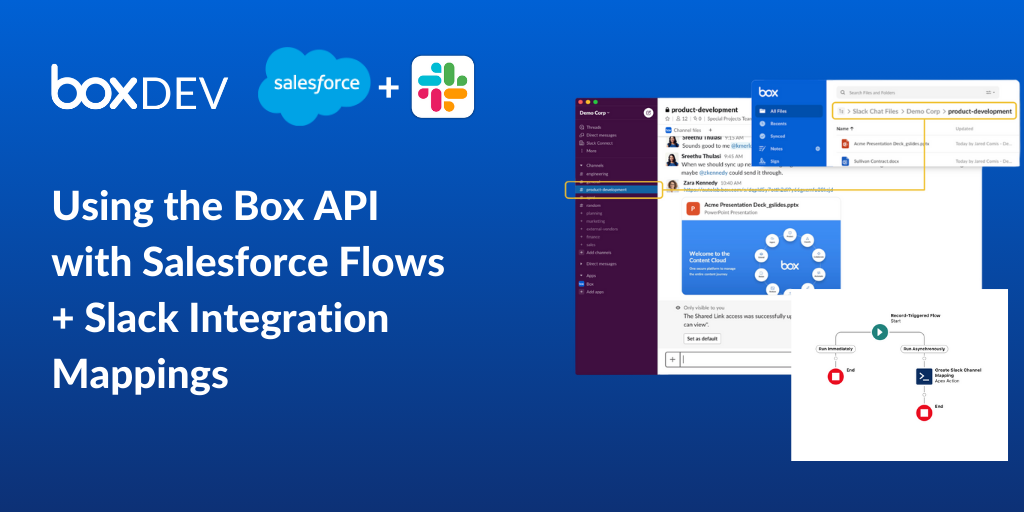 Box + Salesforce: Flows with Slack Integration Mappings | by Alex Novotny | Box Developer Blog ...