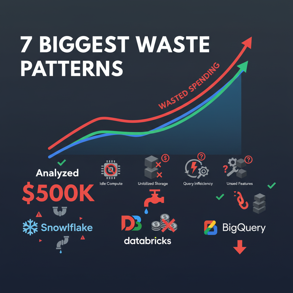 I Analyzed $500K in Data Warehouse Bills — Here Are the 7 Biggest Waste ...