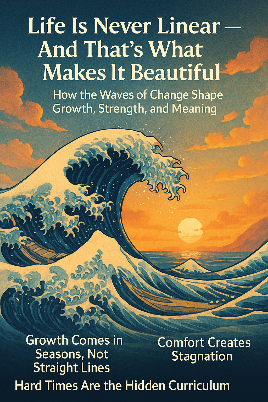 🌊 Life Is Never Linear — And That’s What Makes It Beautiful | by ...