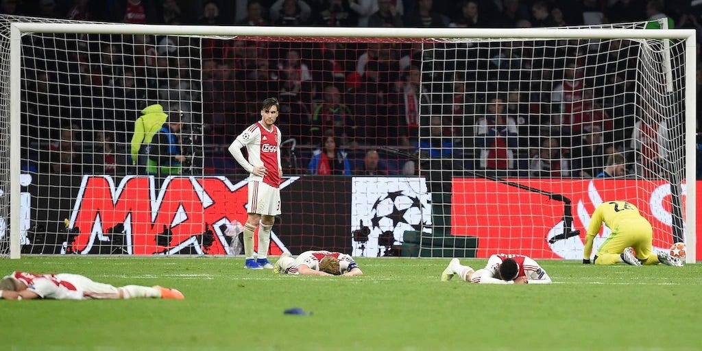What it means to lose in sport.. Everywhere you see sports stars ...