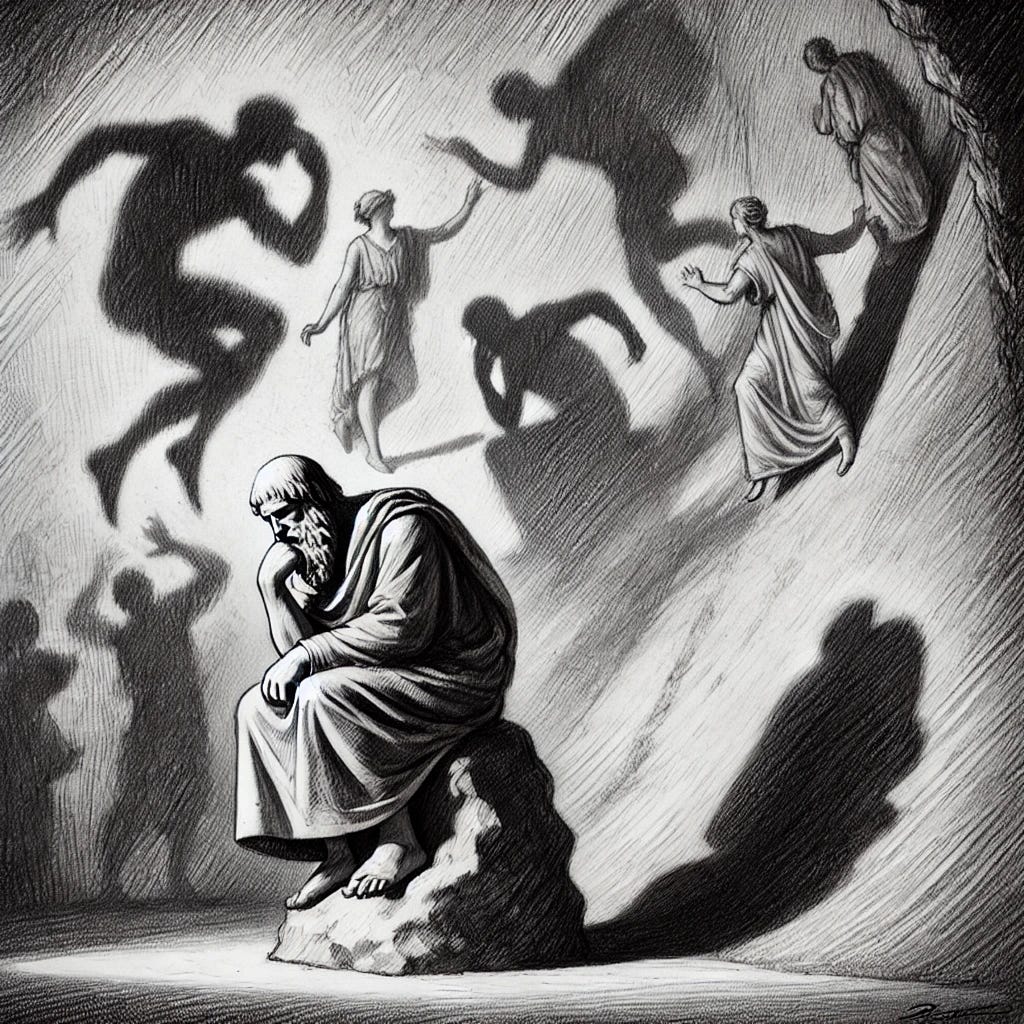 The Illusion of Reality: Are We Seeing the Truth or Just Shadows? | by ...