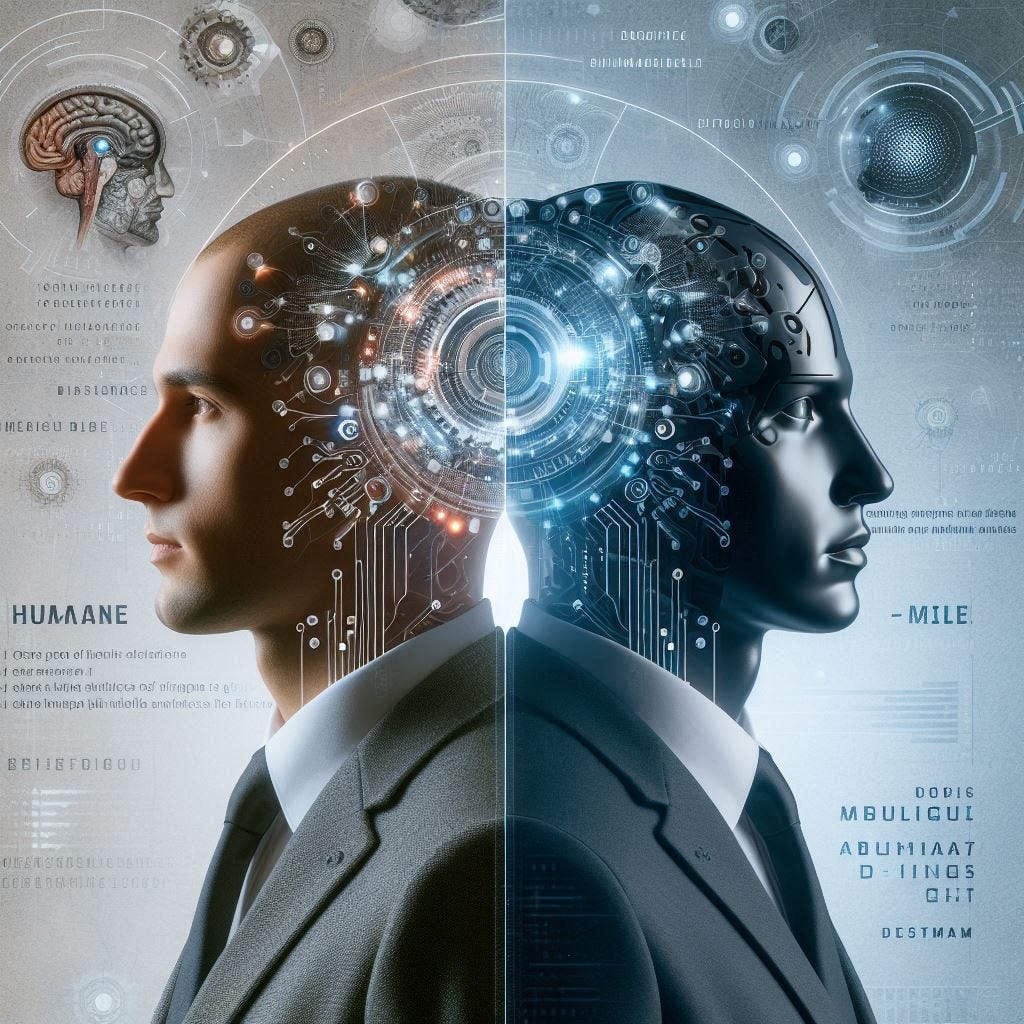 Human vs. Machine: Navigating the New Era of Intelligence | by RAJIM ...