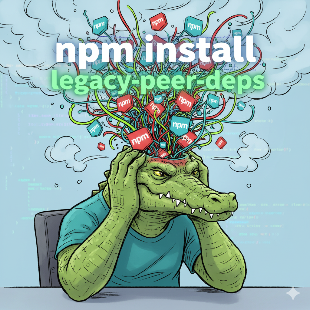 ERESOLVE Error Driving You Crazy? Master npm — legacy-peer-deps in 2025 | by Harsh Gautam | Sep ...