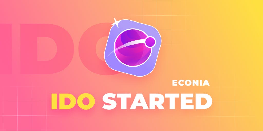 IDO started 🔥 - Crypto Econia | by Shroom Games - Medium