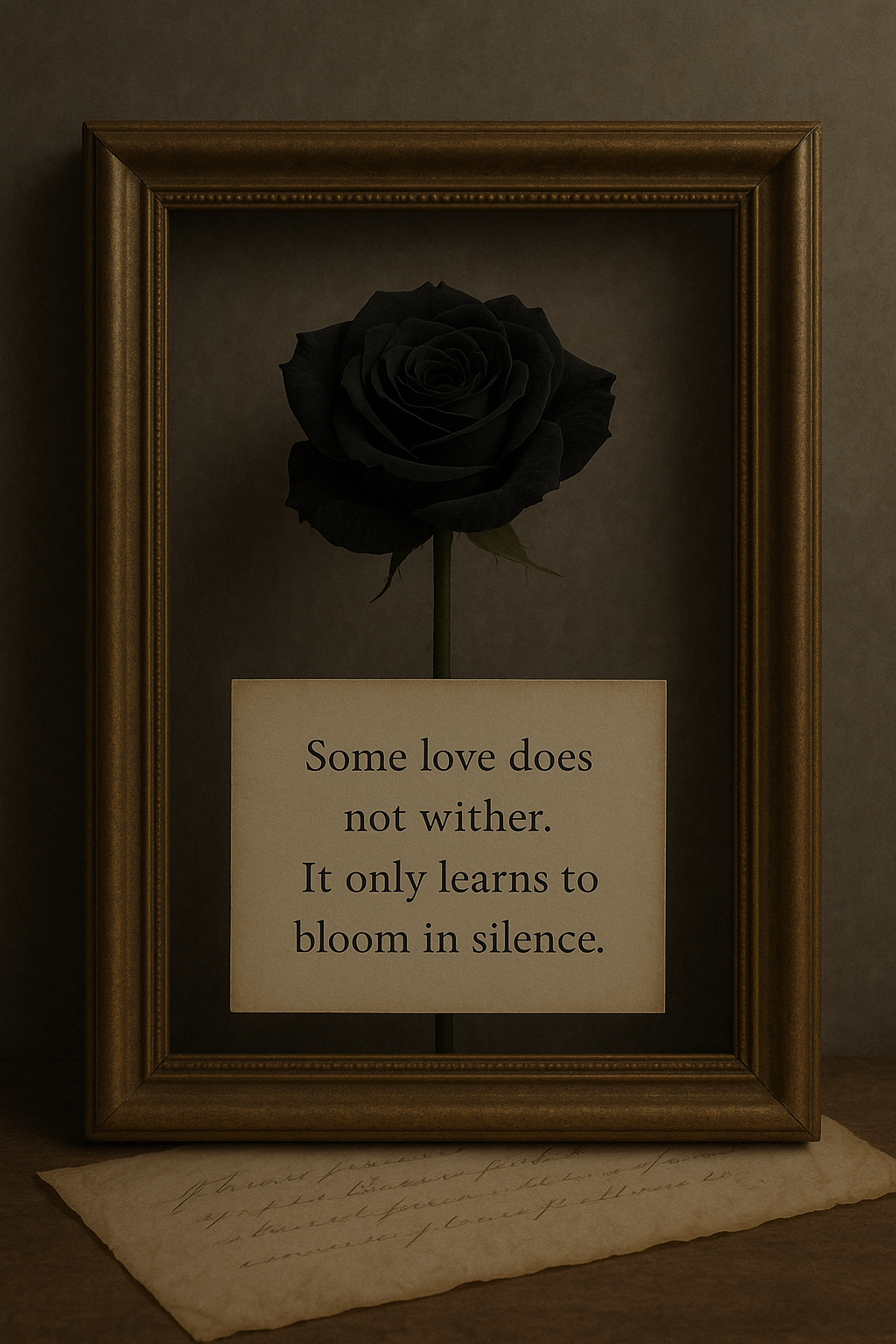 The Black Rose That Never Withered | by Monochrome. | Medium