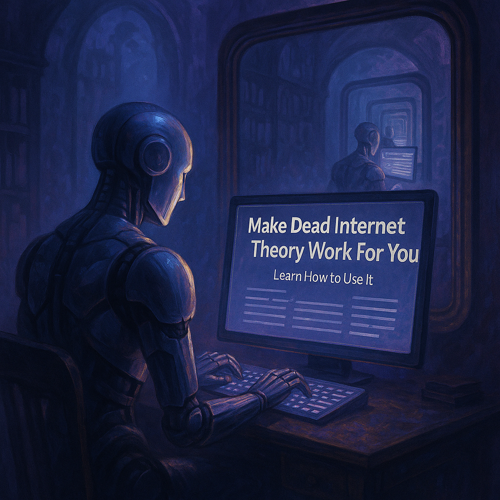 Make Dead Internet Theory Work For You | by Patches | Jul, 2025 | Medium