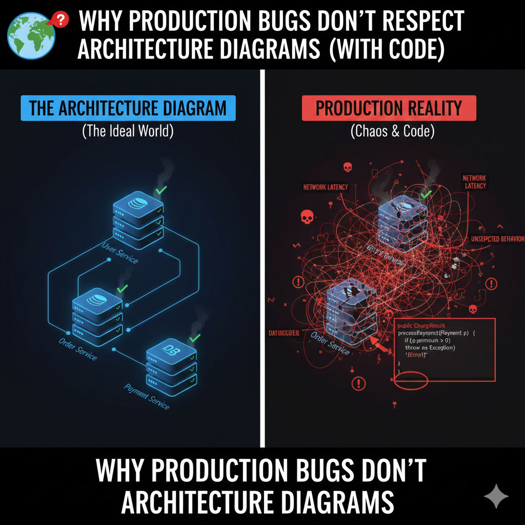 🗺️ Why Production Bugs Don’t Respect Architecture Diagrams | by ...