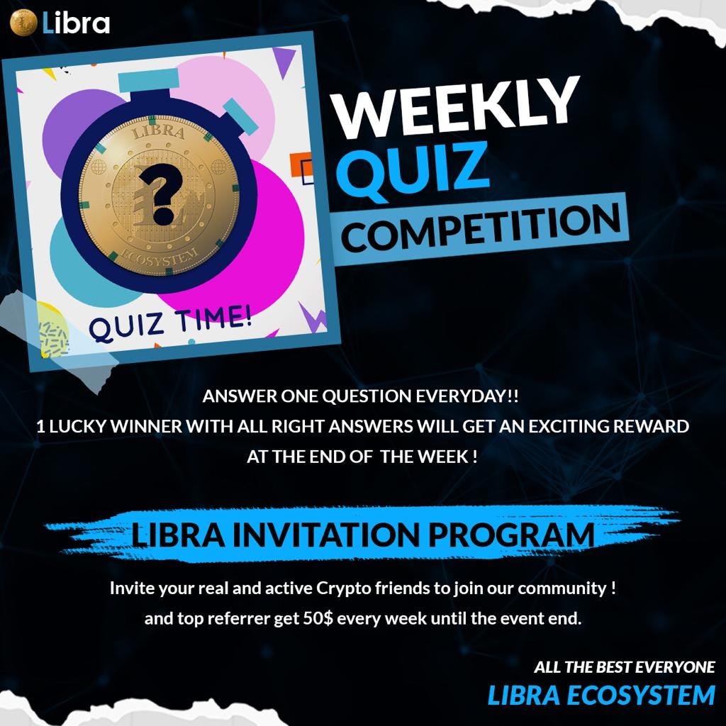 Introducing Quiz & Libra Invitation Program for community | by Suman ...