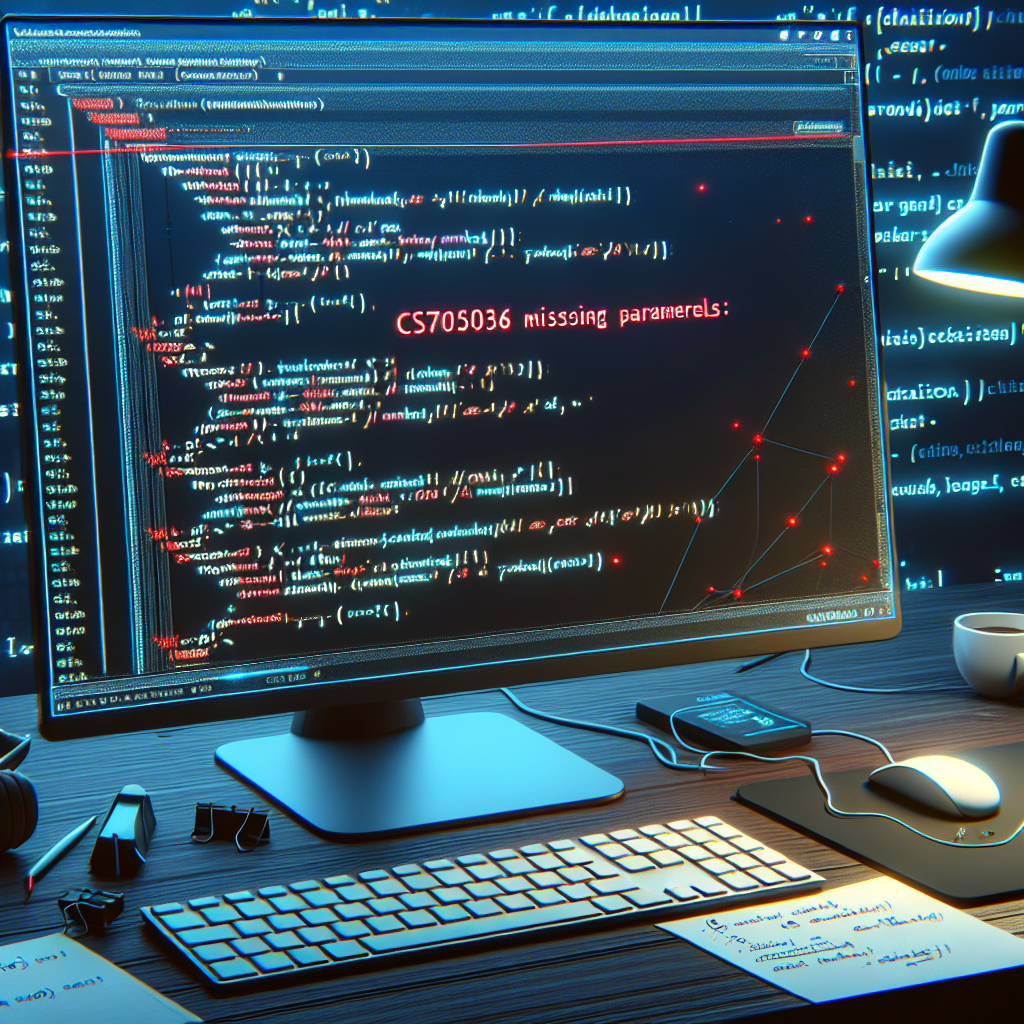 Resolving CS7036: Missing Parameters in C# Method Calls | by Denis ...