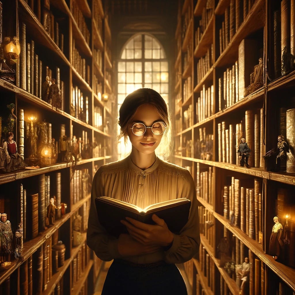 A librarian. 2024.04.05 | by Yu-Chuan Tseng | Apr, 2024 | Medium