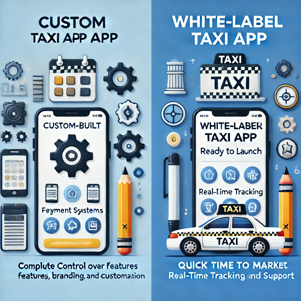 Custom App vs. White-Label for Taxi Companies: Which is Right for You ...