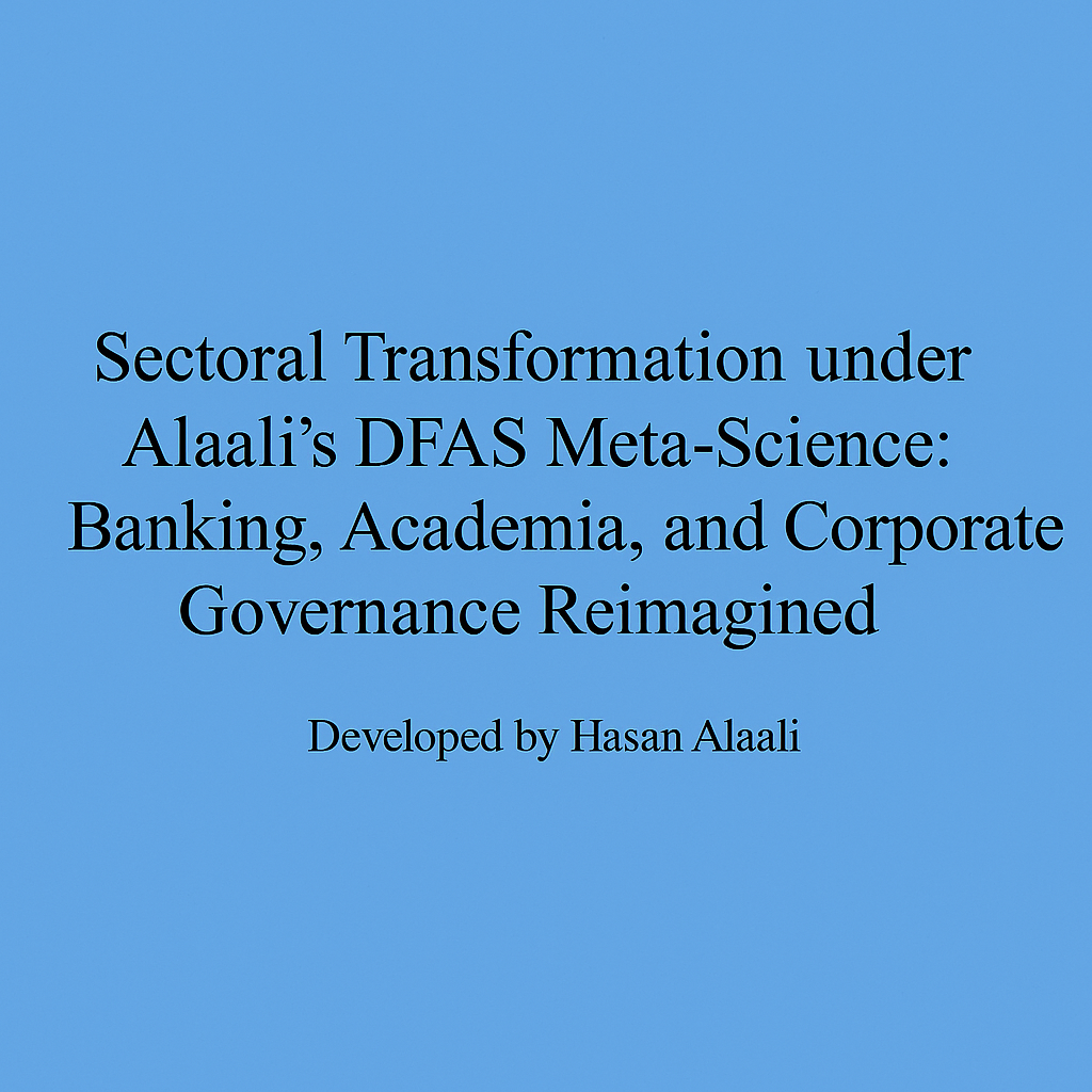 Sectoral Transformation under Alaali’s DFAS Meta-Science: Banking ...