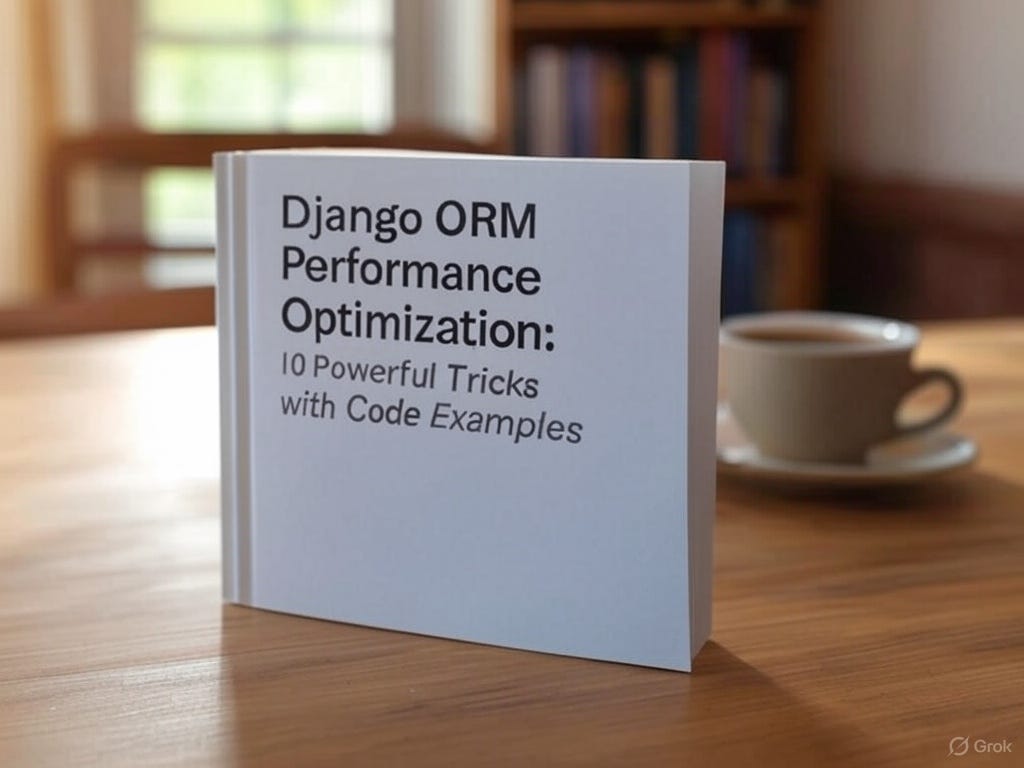 Django ORM Performance Optimization: 10 Powerful Tricks with Code Examples | by Alfin Fanther ...