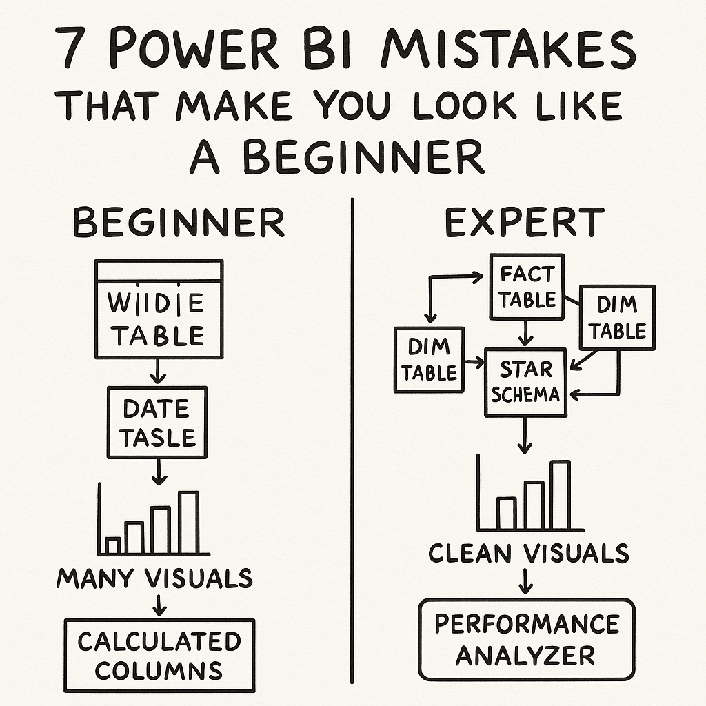 7 Power BI Mistakes That Make You Look Like a Beginner (Even After ...
