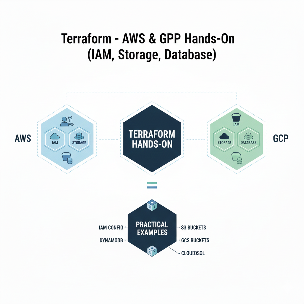 Terraform - AWS & GCP Hands-On (IAM, Storage, Database) | by Udara ...