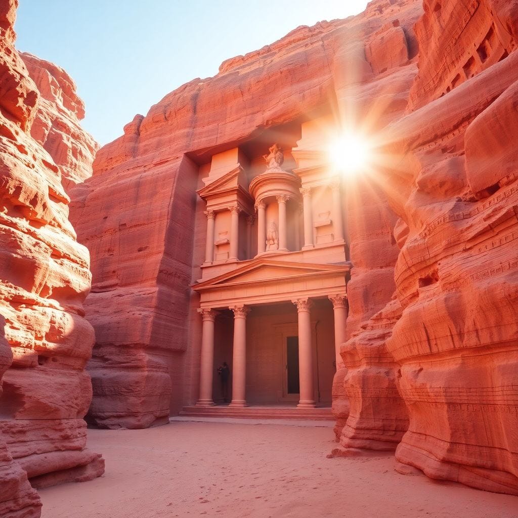 “Petra: The Biblical Rock and the Rose City” | by gab1930s | Medium