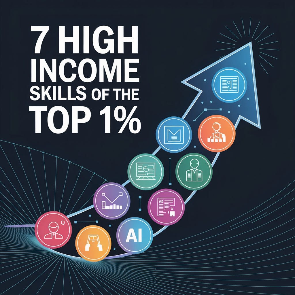 7 High Income Skills of the Top 1% | by Osama Alam | Readers Club | Medium