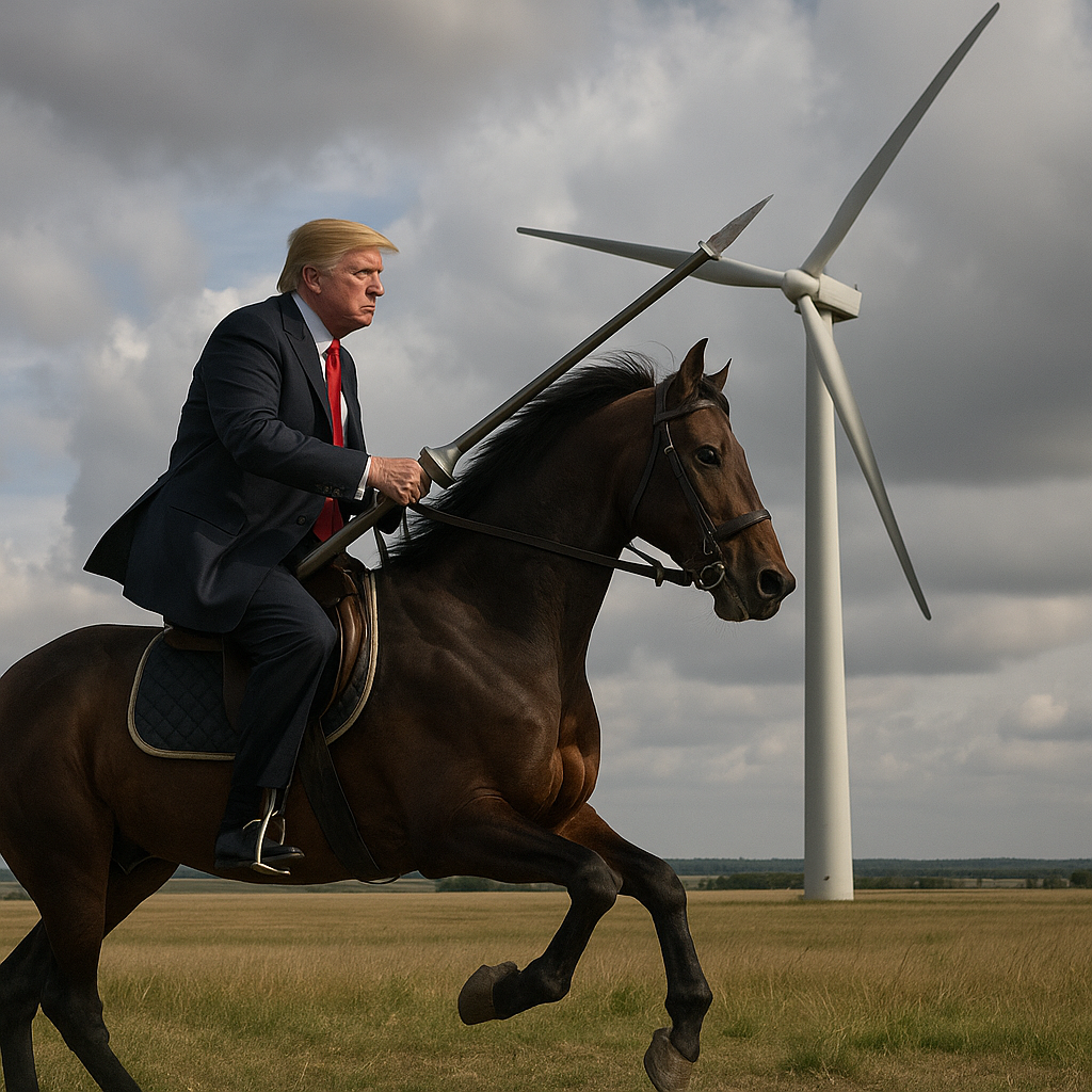 Stop the Windmills. Donald Trump’s Quixotic War Against… | by Matthew ...
