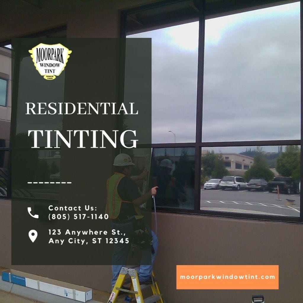 Eco-Friendly Residential Tinting Solutions - Moorpark Window Tint - Medium