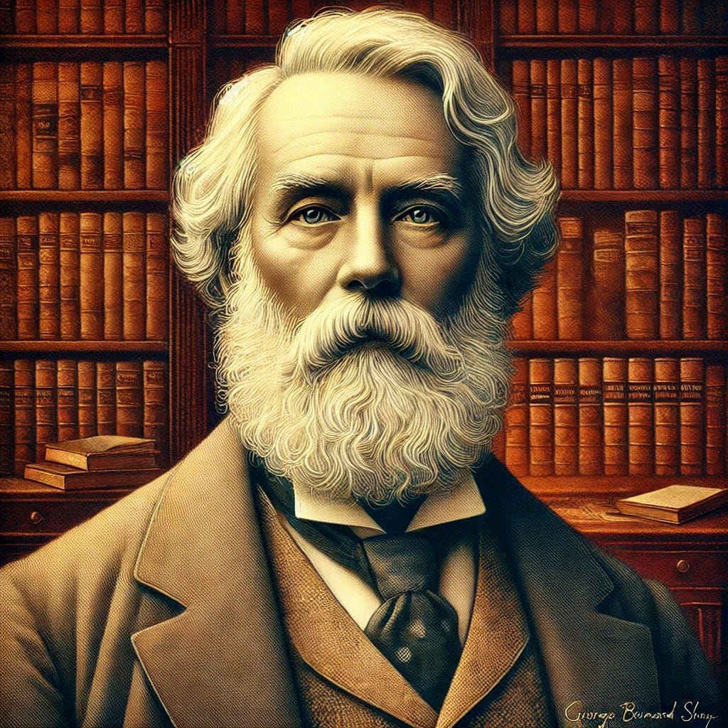 From Bernard Shaw to Jesus. The famous playwright George Bernard… | by ...