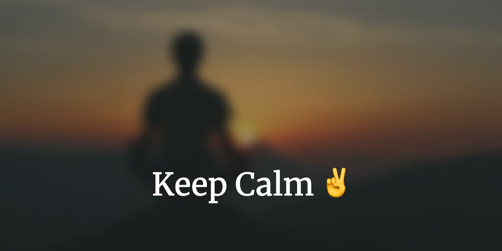 Calmness. Being calm is a lost art, let me… | by Dulitha Wijewantha ...