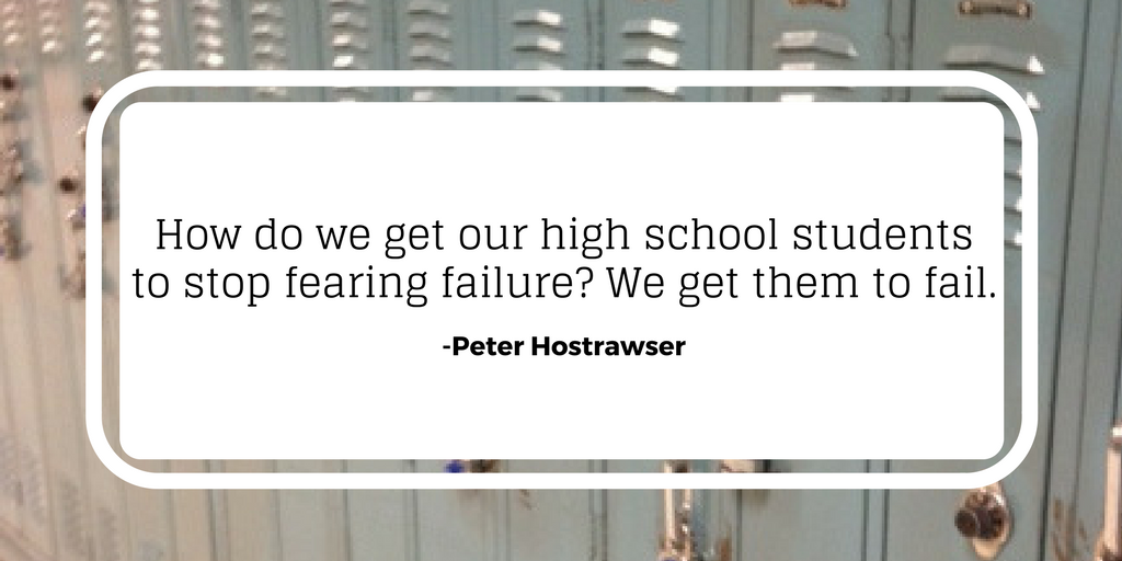 Let’s get high school students to fail… | by Peter Hostrawser | Binapro ...