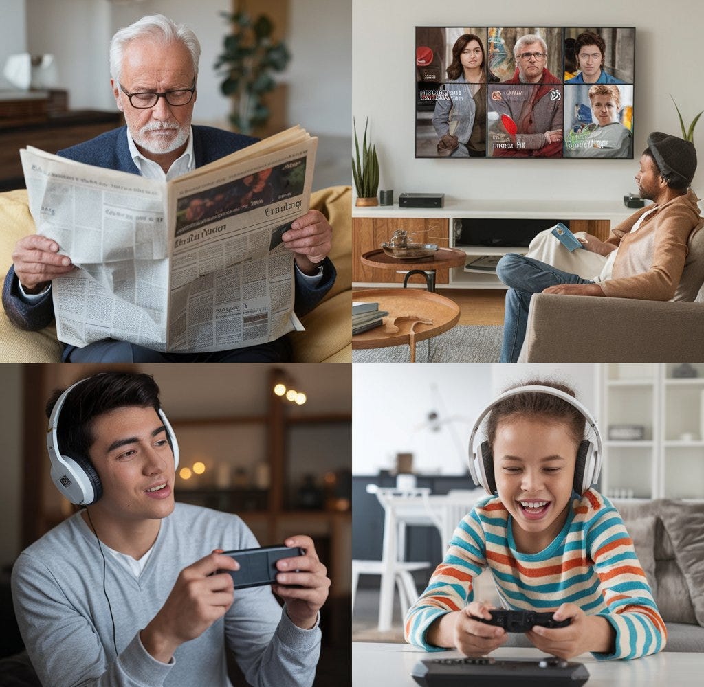 Media Consumption Across Generational Divides | by Farah Mussarat | Nov ...