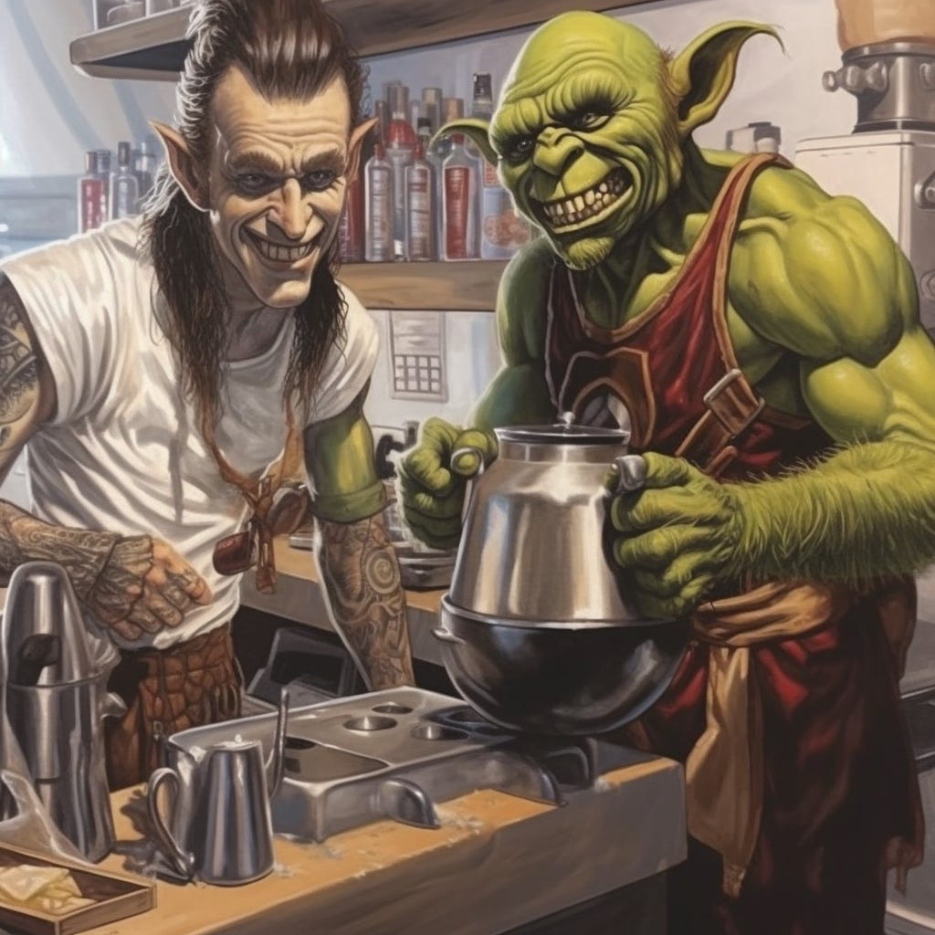 George, the Orc Barista: Unique Names - Jason Delph - Medium