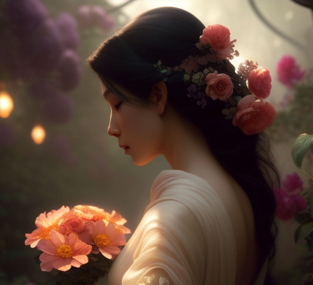Flowers of Life - Eva C - Medium