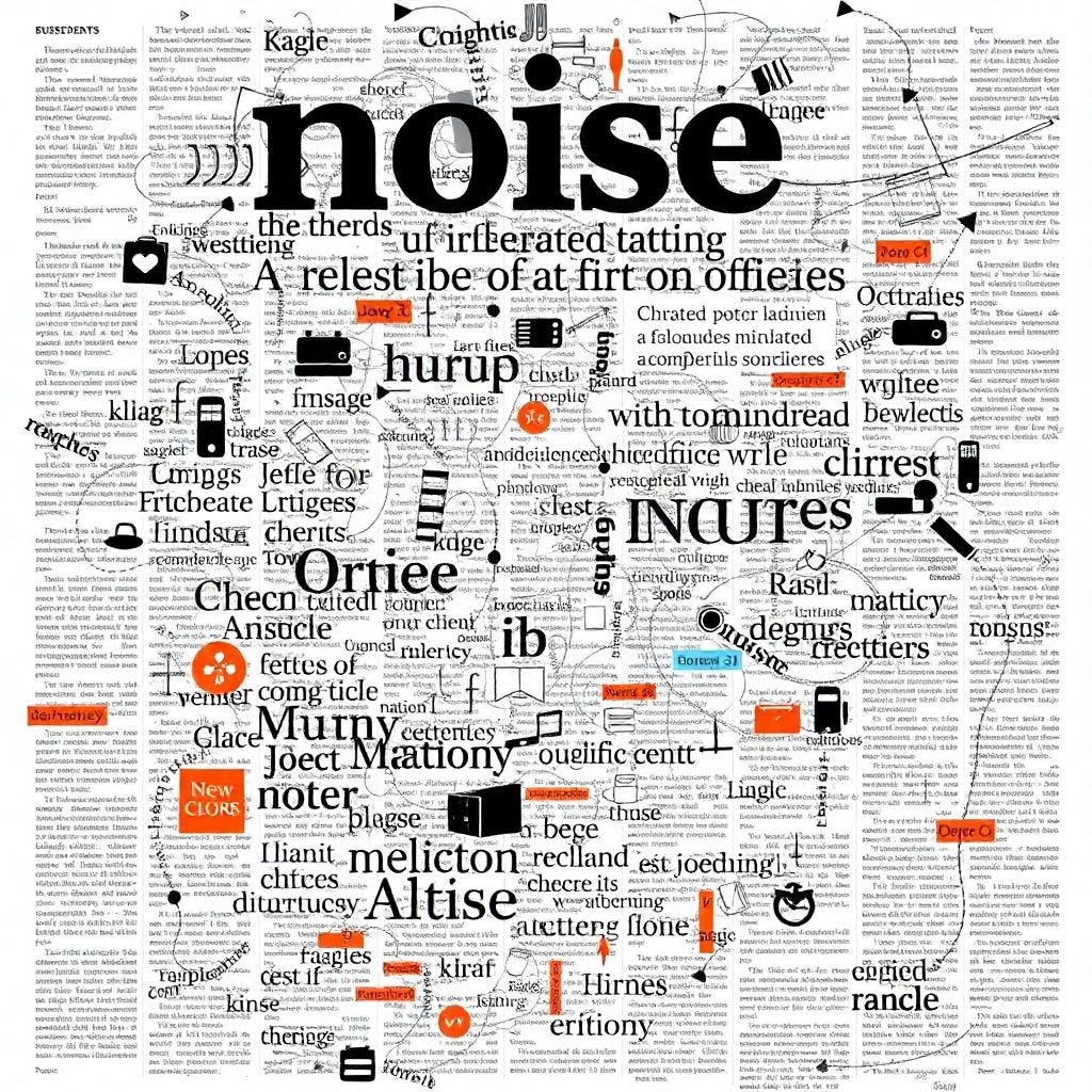 “noise”. In writing, “noise” refers to anything… | by gab1930s | Aug ...