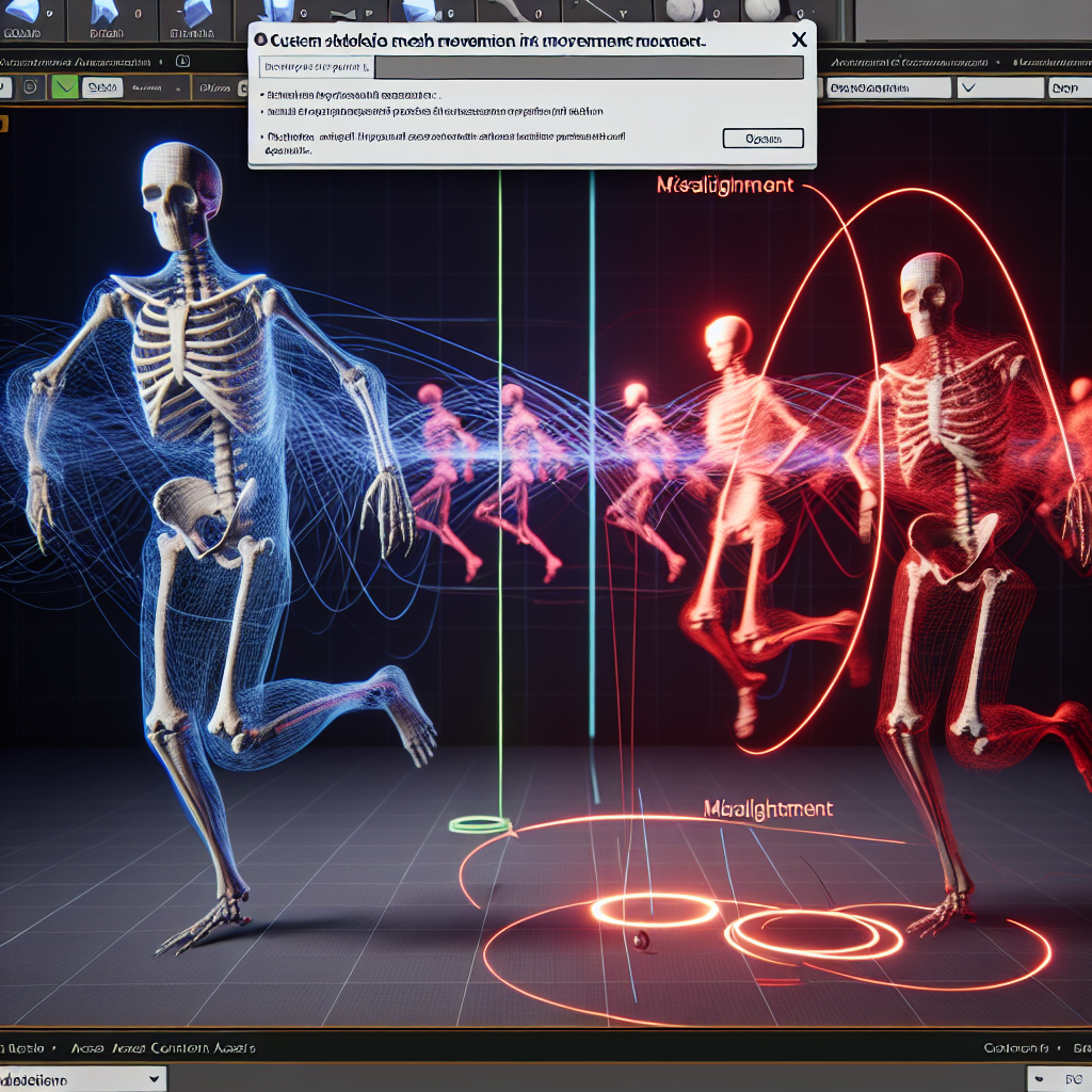 Fixing Unreal Engine Physics Asset Misalignment In Custom Skeletal Mesh 9884