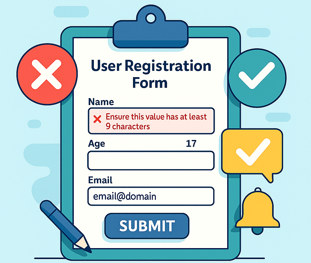 Real-Time Form Validation in Python Using Pydantic | by Aman Deep | Jun ...