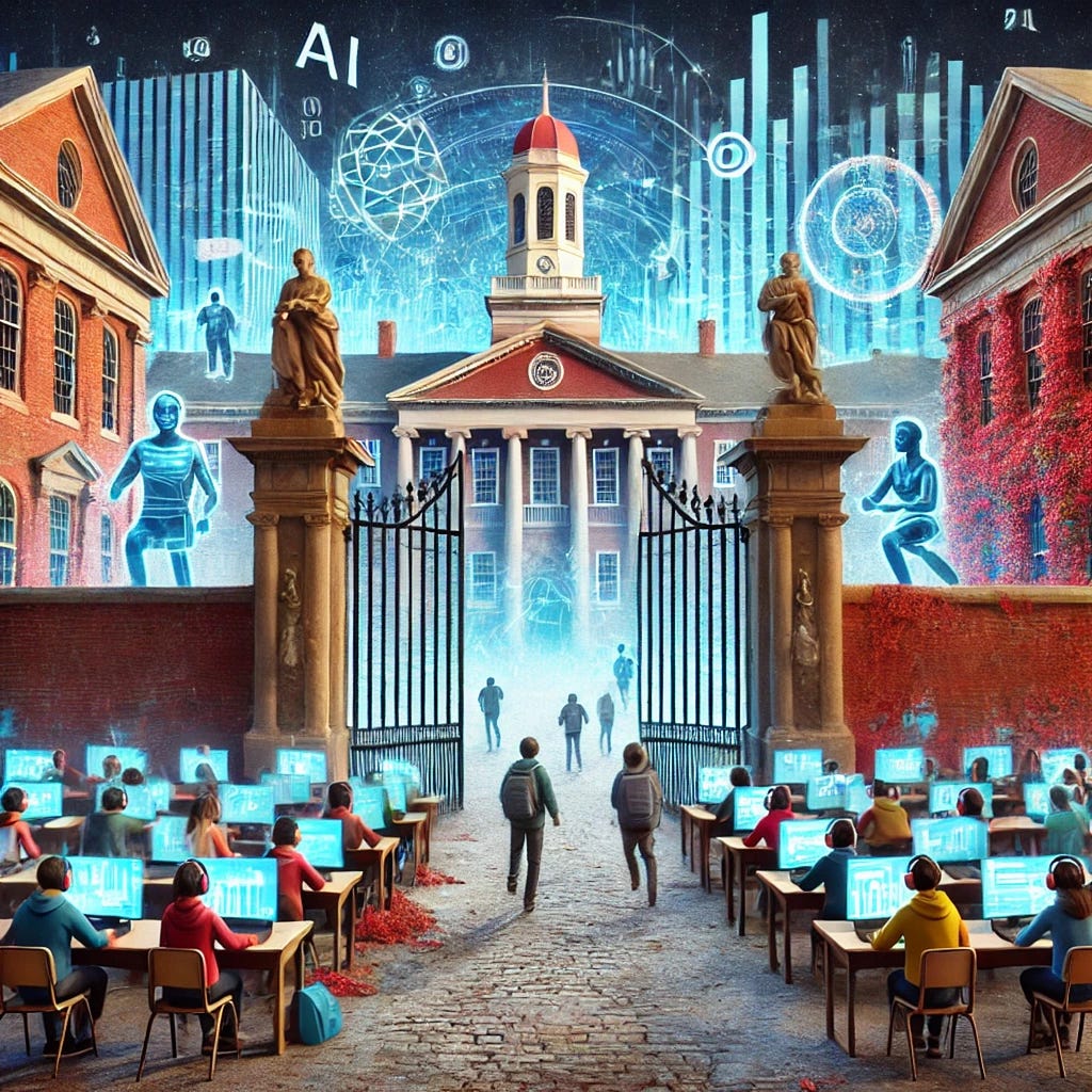 The Great Unlearning: How the Future of Education Will Bury the Ivy Tower | by CHRIS BURNS | Medium