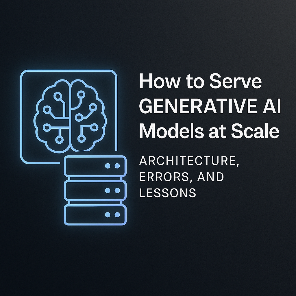 How to Serve Generative AI Models at Scale: Real Architecture, Mistakes ...