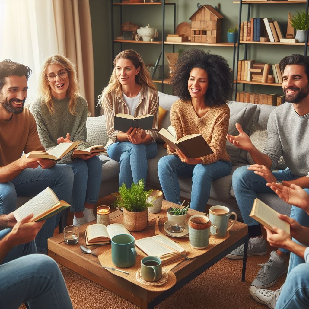 The Book Club. Drabble day 99 — large | by Lynn L. Alexander | Fiction ...