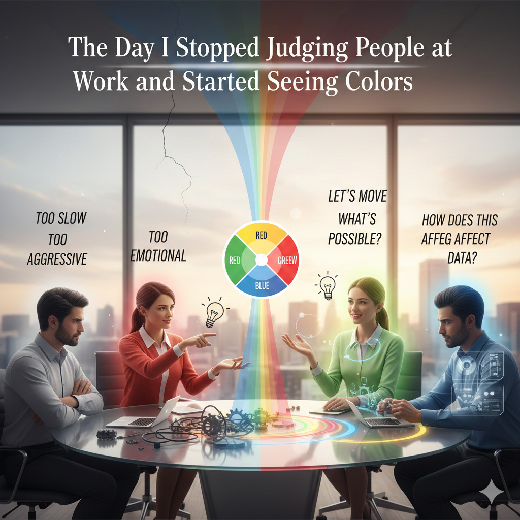 The Day I Stopped Judging People at Work and Started Seeing Colors | by ...