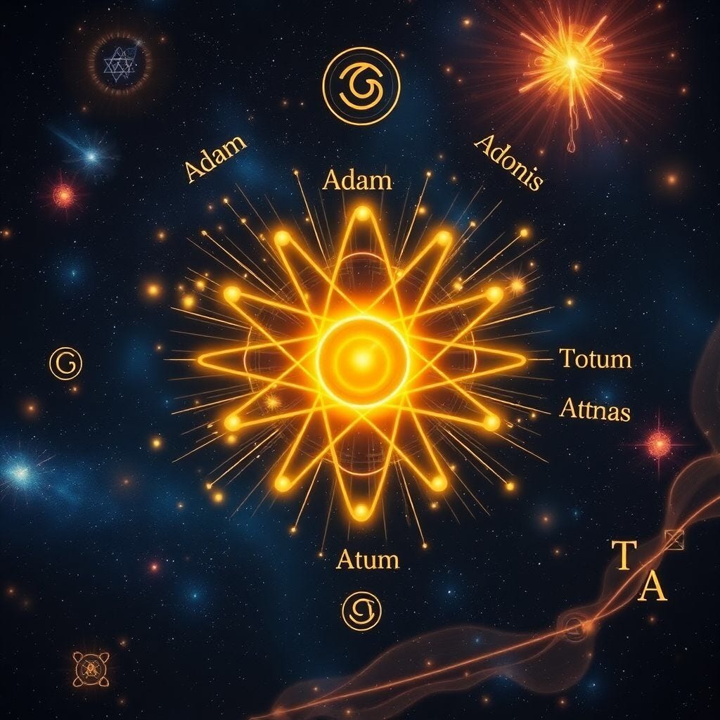 The Universal Word — “Adam “Adonis” “Atom” “Atum” “Tomas” | by gab1930s ...