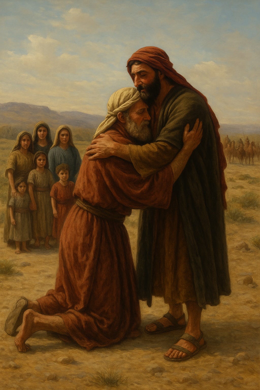 33–1: The Day Jacob Became Israel in Esau’s Eyes | by Richoka | Jun ...