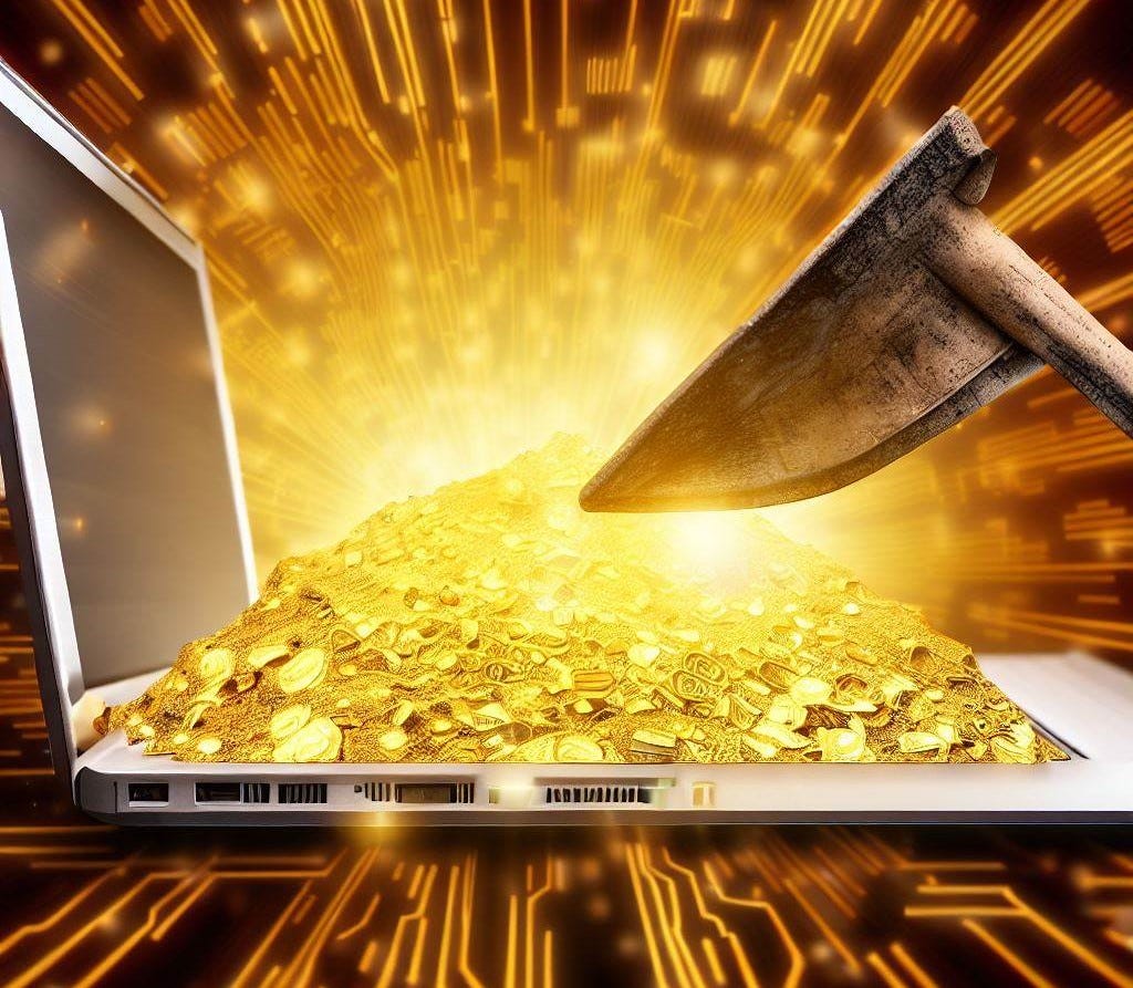 The Digital Gold Rush: Striking it Rich in the 21st Century | by Lonnie McFadden | Be Open | Apr ...