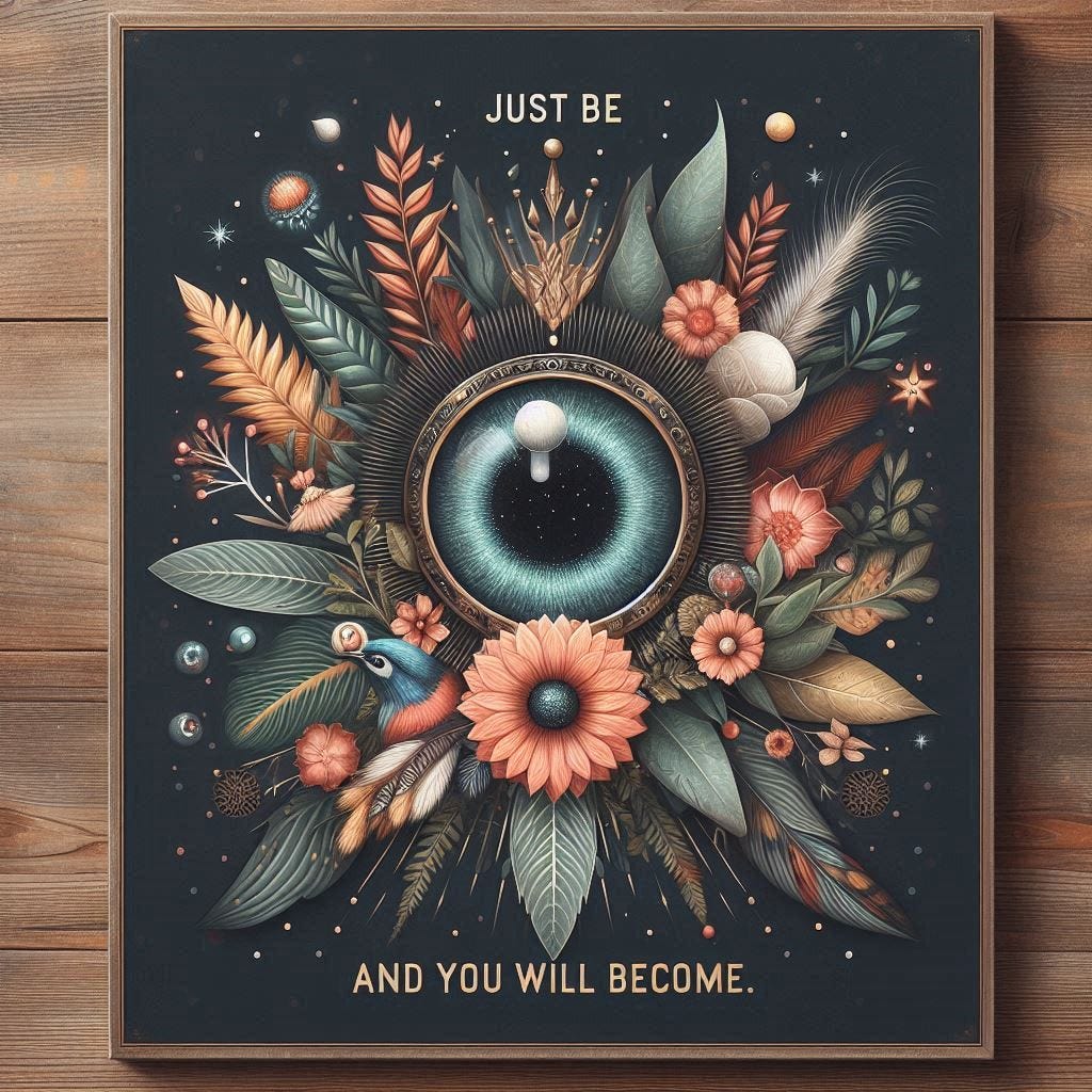 Just Be And You Will Become. Whatever you choose | by James Boylan ...