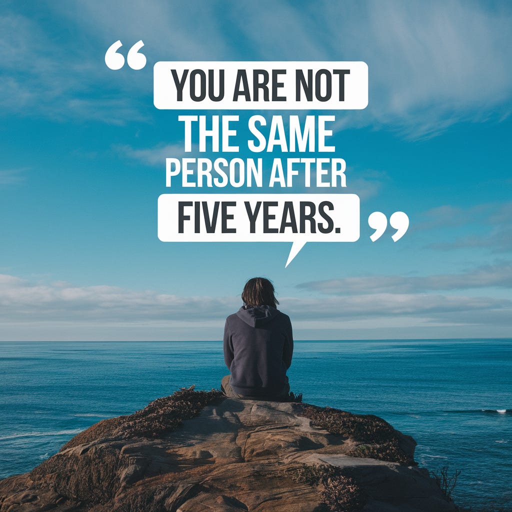 You are not the same personne After 5 years | by Guemri Houcem | Oct ...