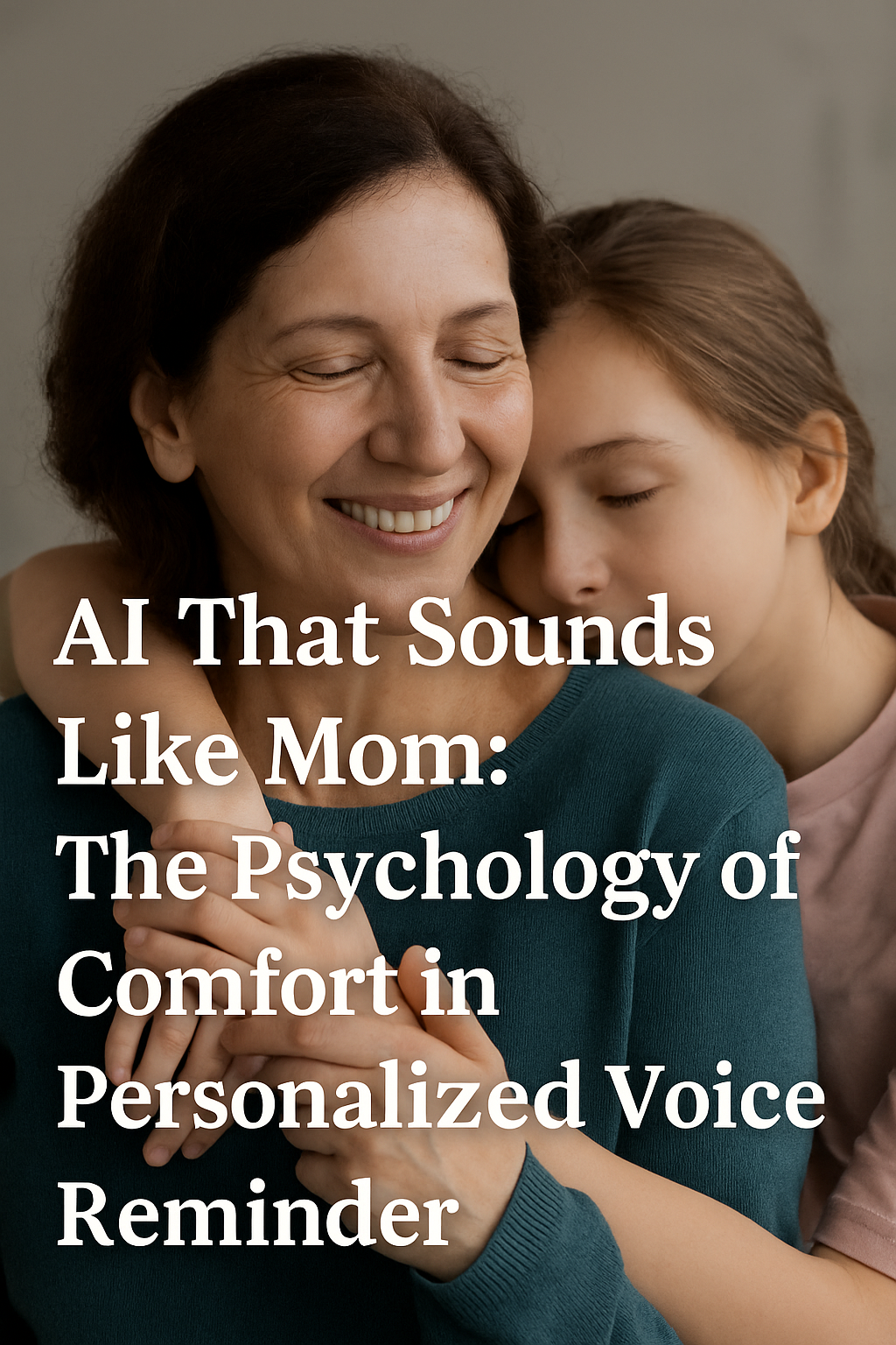 AI That Sounds Like Mom: The Psychology of Comfort in Personalized ...