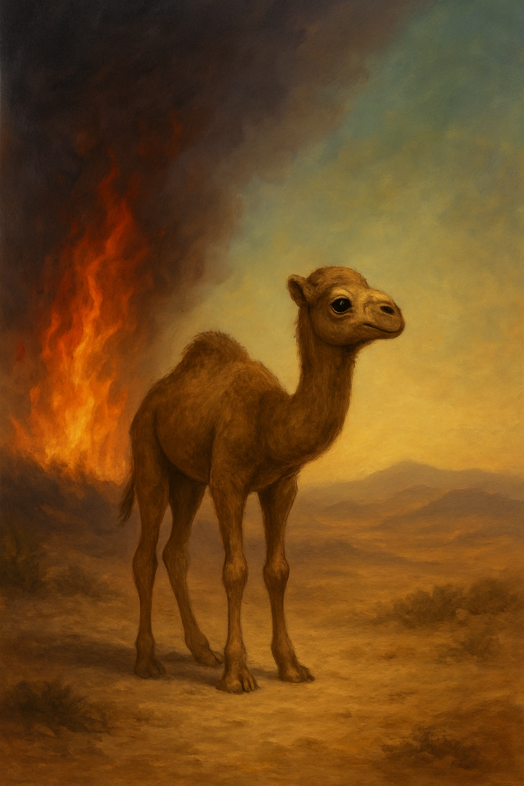 Separation from Chaos—The Silent Wisdom of a Young Camel | by Sarfraz ...