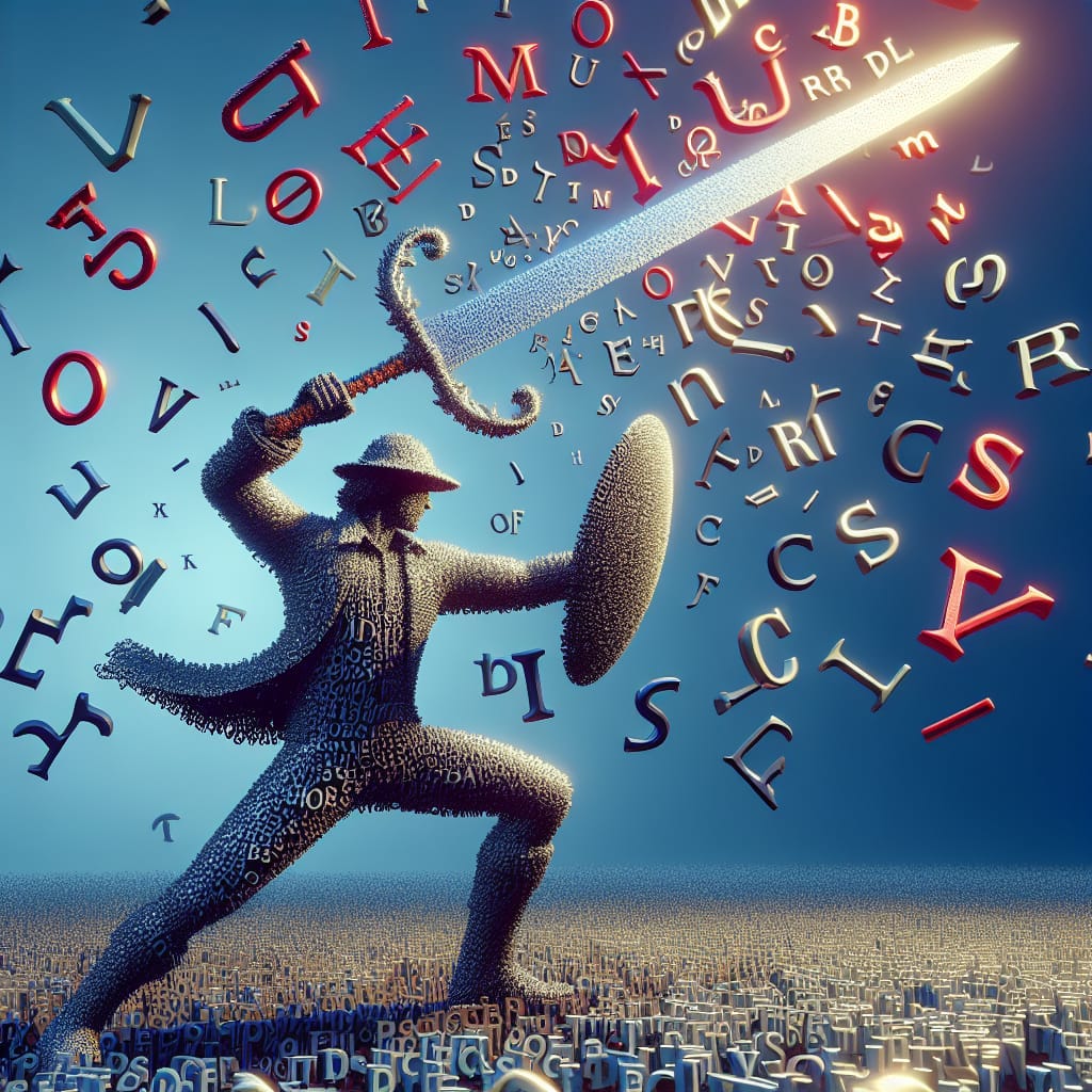 Playing on Words… (Volume 1). …Is like wielding a sword made of… | by ...