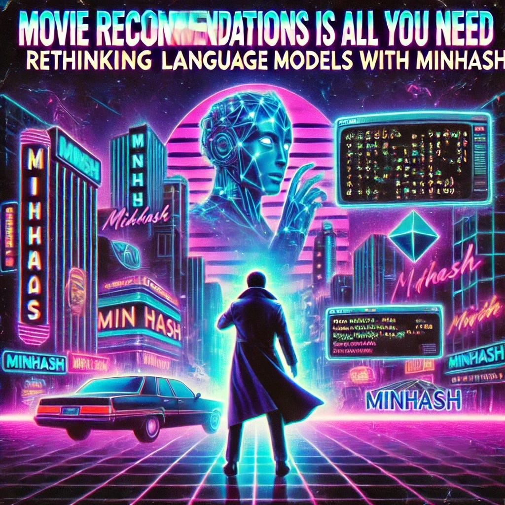 Movie Recommendations is All You Need: Rethinking Large Language Models with MinHash | by José I ...