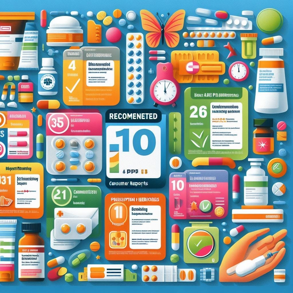 Consumer Reports for Medicines. A Consumer Product Testing Act would ...